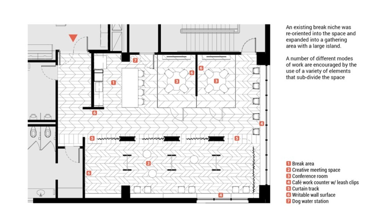 Radio Systems Corp. Idea Lab | BarberMcMurry Architects