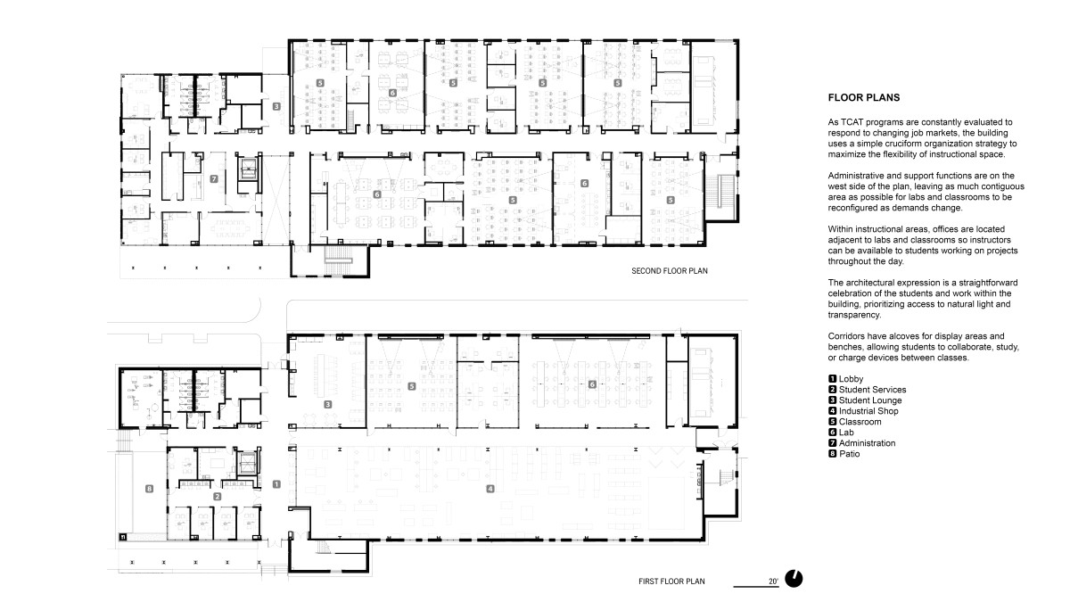 TCAT Chattanooga Advanced Manufacturing Building | BarberMcMurry Architects