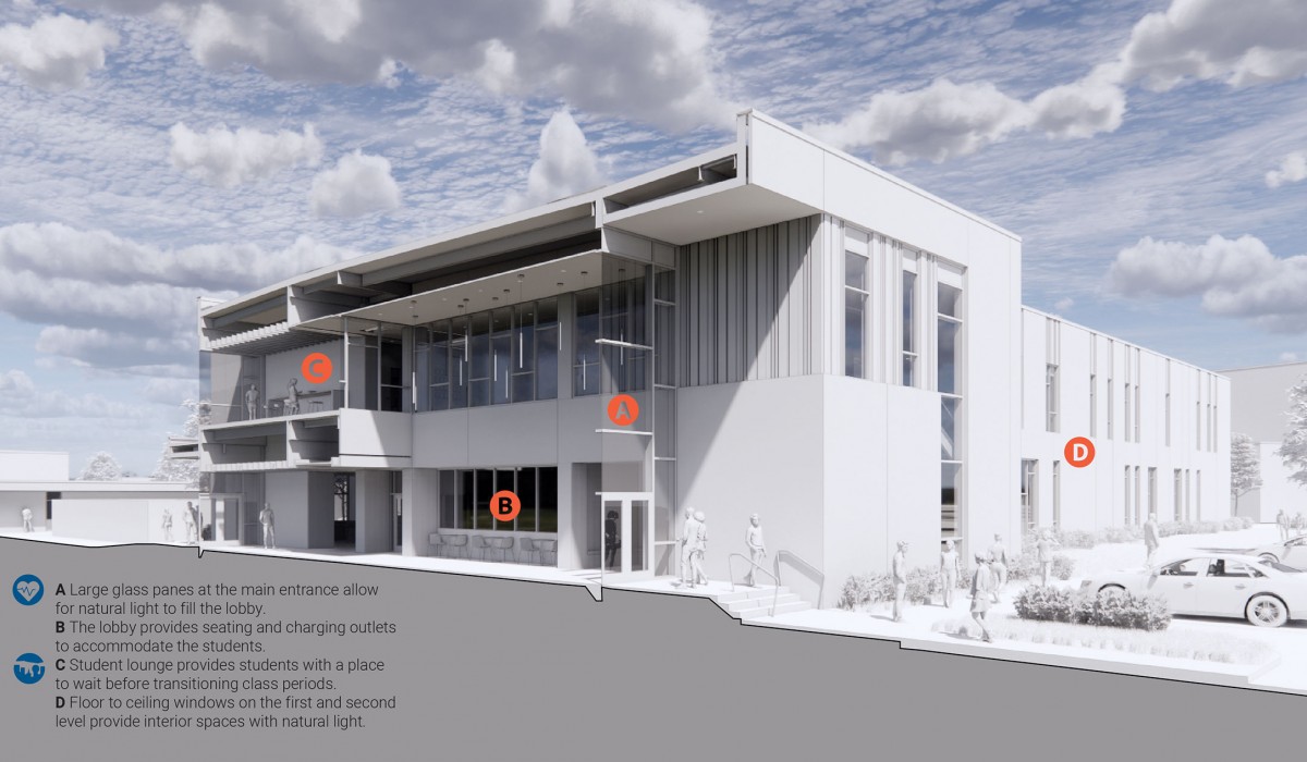 TCAT Chattanooga Advanced Manufacturing Building | BarberMcMurry Architects