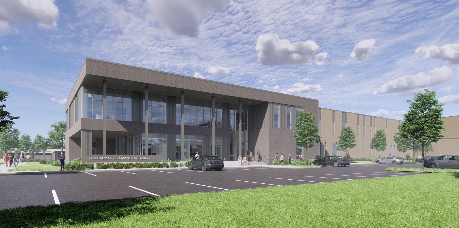 TCAT-Chattanooga Advanced Manufacturing Building | BarberMcMurry Architects